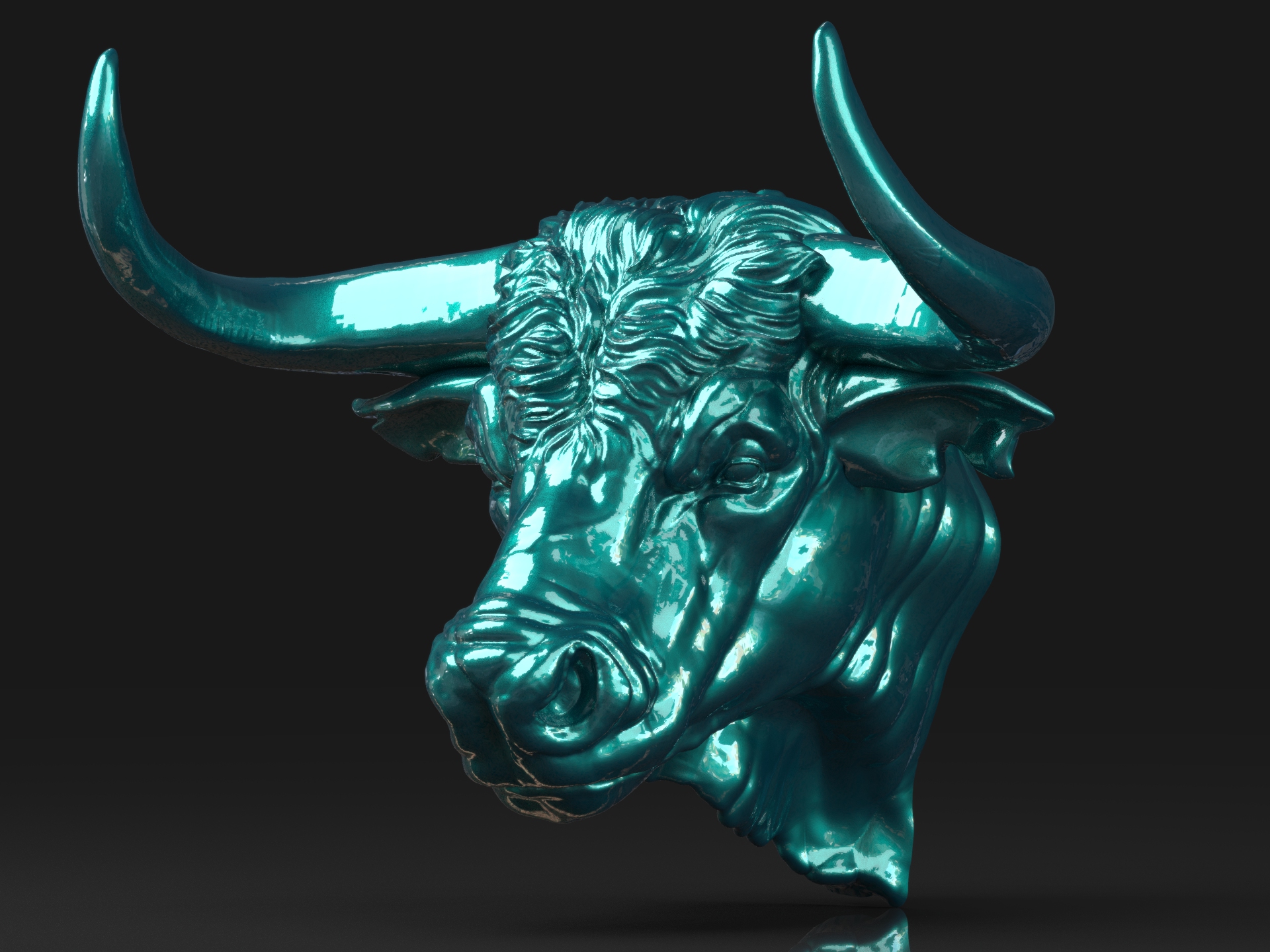 STL file Toros Head 01・Template to download and 3D print・Cults